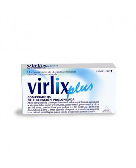 VIRLIX PLUS 5120 MG 14 COMPRIMIDOS LIBERACION P